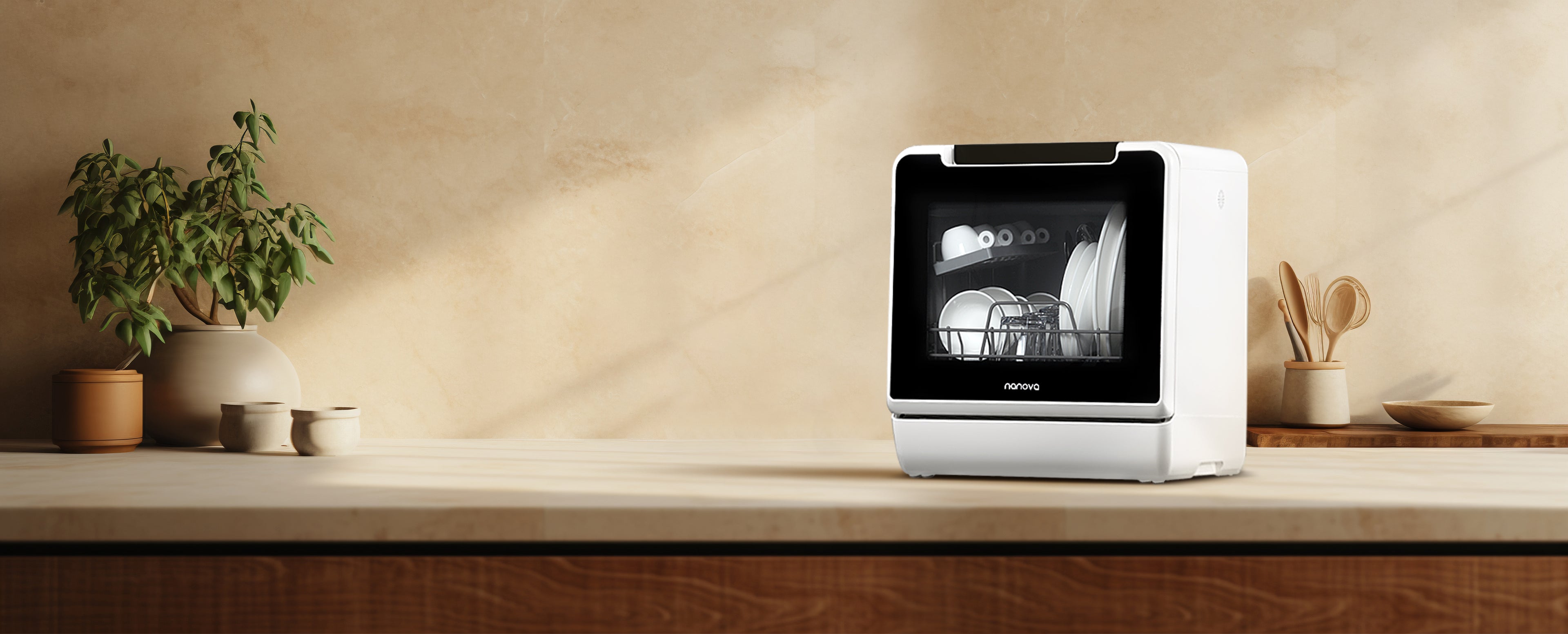 NANOVA Portable Countertop Dishwasher | Innovative Home Appliances