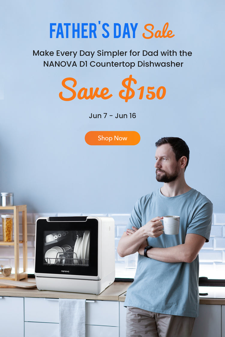 NANOVA Portable Countertop Dishwasher | Innovative Home Appliances