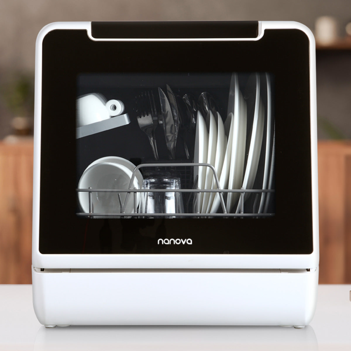 NANOVA D1 Compact Countertop Dishwasher