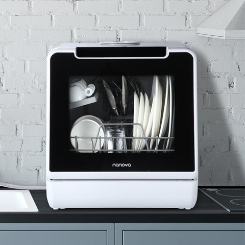 NANOVA D1 Compact Countertop Dishwasher